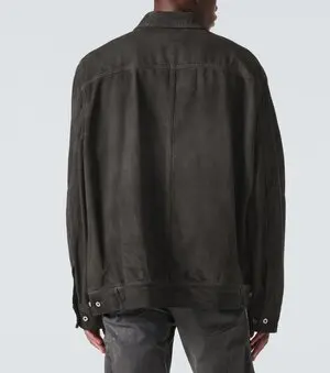 Rick Owens Sphinx Jumbo Worker Denim Jacket - Black