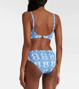 Melissa Odabash Printed Bel Air Bikini Top