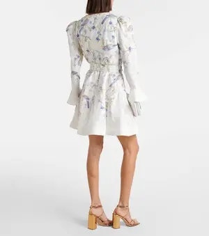 Zimmermann Natura Floral Linen Minidress