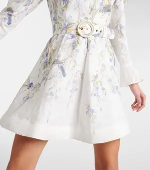 Zimmermann Natura Floral Linen Minidress