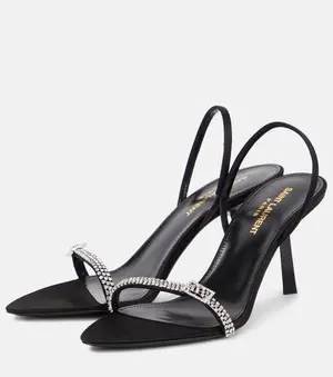 Saint Laurent Rendez-vous Slingback Sandals