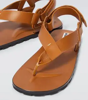 JIL SANDER Leather Sandals