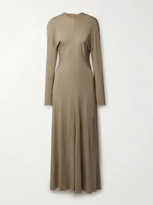 THE ROW Venusia Jersey Maxi Dress