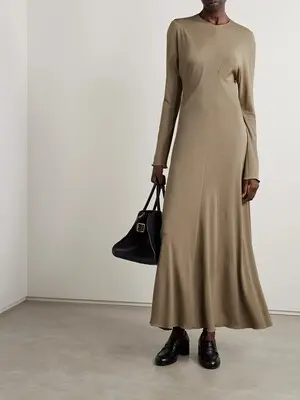 THE ROW Venusia Jersey Maxi Dress