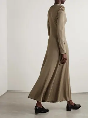 THE ROW Venusia Jersey Maxi Dress