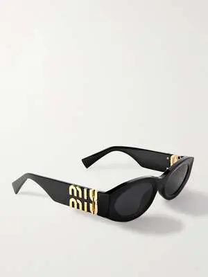 Miu Miu Glimpse Sunglasses - Black