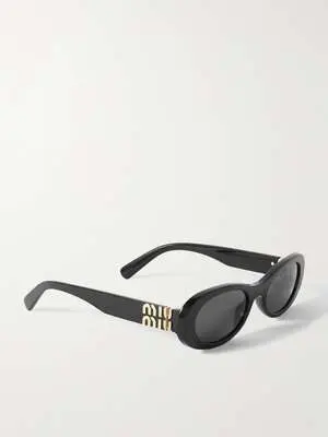 Miu Miu Oval Sunglasses