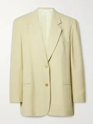 THE ROW Marina Oversized Woven Blazer