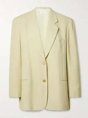 THE ROW Marina Oversized Woven Blazer
