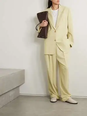 THE ROW Marina Oversized Woven Blazer