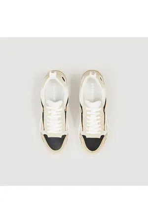 Sandro Flame Sneakers - Gold