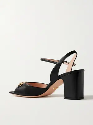 Gucci Lady Horsebit-detailed Leather Sandals