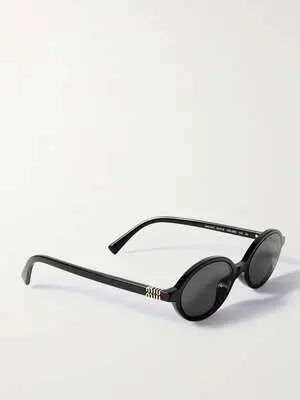 Miu Miu Oval-frame Sunglasses