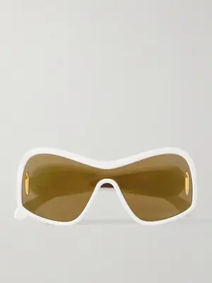 Loewe Anagram Oversized D-frame Sunglasses - Ivory