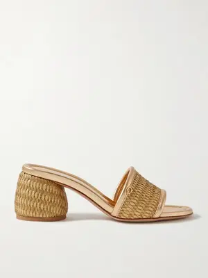 Gianvito Rossi Woven Mules Clogs For Women