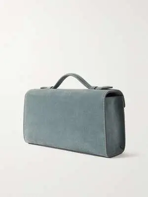 Savette Symmetry Pochette Suede Tote