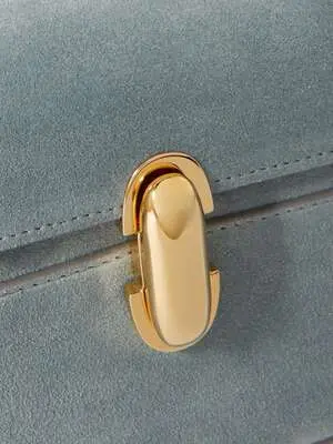 Savette Symmetry Pochette Suede Tote