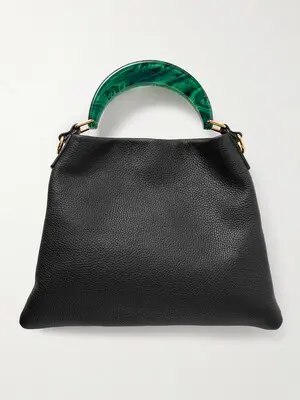 Marni Venice Small Textured-leather Tote