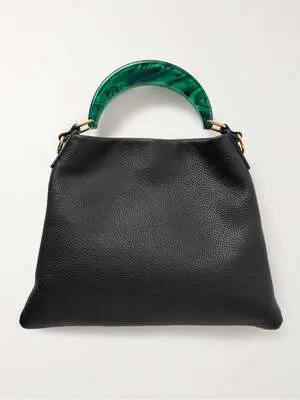 Marni Venice Small Textured-leather Tote