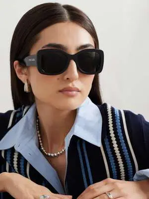 Prada Oversized Square-frame Acetate Sunglasses