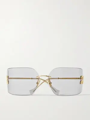 Miu Miu D-frame Sunglasses - Gray
