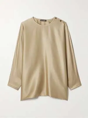 Loro Piana Button-detailed Top