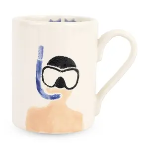 VIETRI Riviera Scuba Mug - Diver