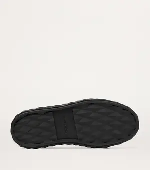 JIMMY CHOO Diamond Maxi Low-top Sneakers - Black