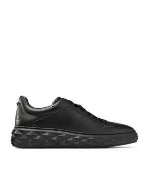 JIMMY CHOO Diamond Maxi Low-top Sneakers - Black