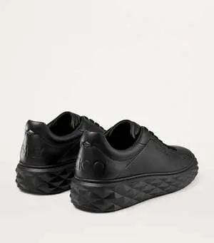 JIMMY CHOO Diamond Maxi Low-top Sneakers - Black
