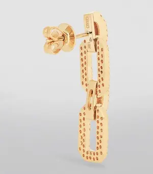Shay Diamond Deco Chain Earrings
