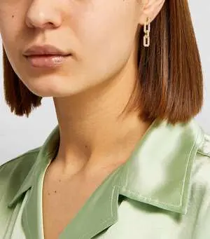 Shay Diamond Deco Chain Earrings