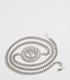 Valentino Garavani Vlogo Signature Chain Belt