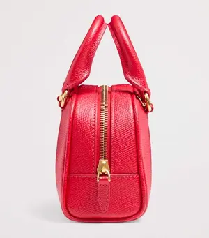 Valentino Garavani Mini Leather Vlogo Signature Top-handle Bag