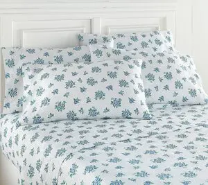 SHAVEL Home Full Seersucker Sheet Set - One-color
