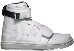 JORDAN 1 Moto High-top Sneakers - White/black