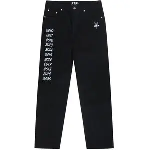 FTP 10 Year Denim Pant - Black