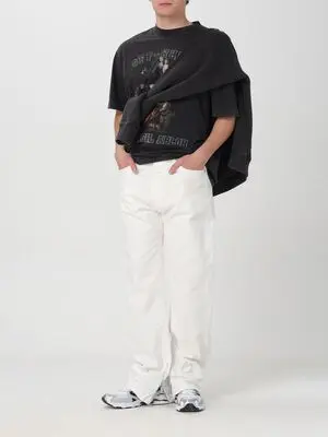 Off-White Straight Leg Jeans