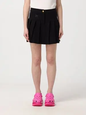Palm Angels Pleated Skirt - Black