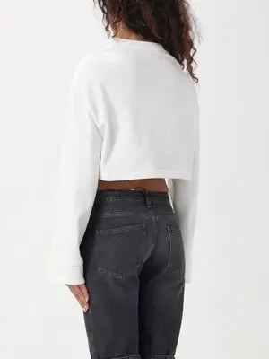 COURREGES Cropped Sweatshirt