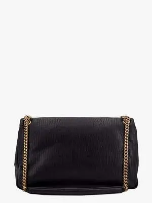 Saint Laurent Calypso Hammered Leather Shoulder Bag