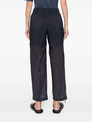 Peserico Seersucker Straight Trousers