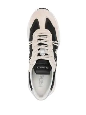 Premiata Cassie Sequin-embellished Sneakers
