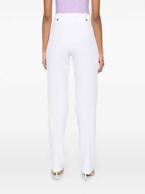 Versace Baroque Buckle Tapered Trousers