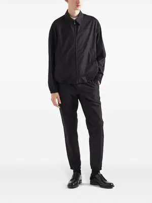 Prada Cotton Zip-up Shirt Jacket