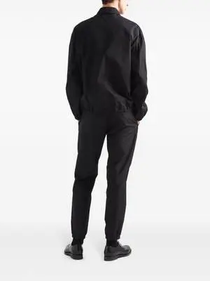 Prada Cotton Zip-up Shirt Jacket