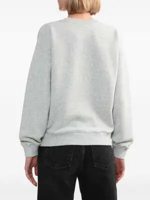 Maison Kitsuné Logo-embroidered Sweatshirt - Grey