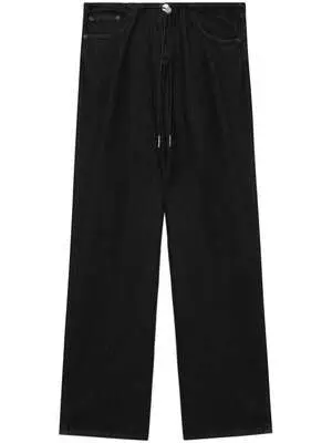 Still Here Drawstring-waist Jeans
