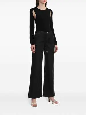 Still Here Drawstring-waist Jeans