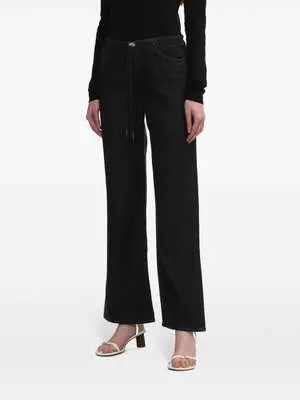 Still Here Drawstring-waist Jeans